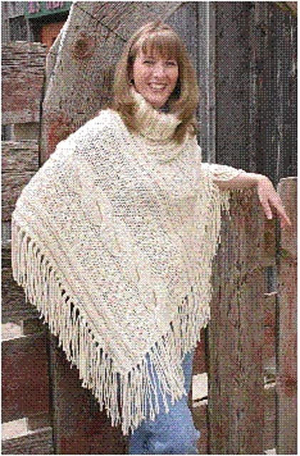 Ravelry: Cabled Poncho pattern by Patti-Ann Williamson