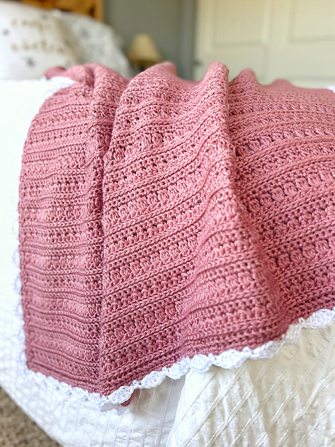 Ravelry: Elara Baby Blanket pattern by Kristen Caldwell