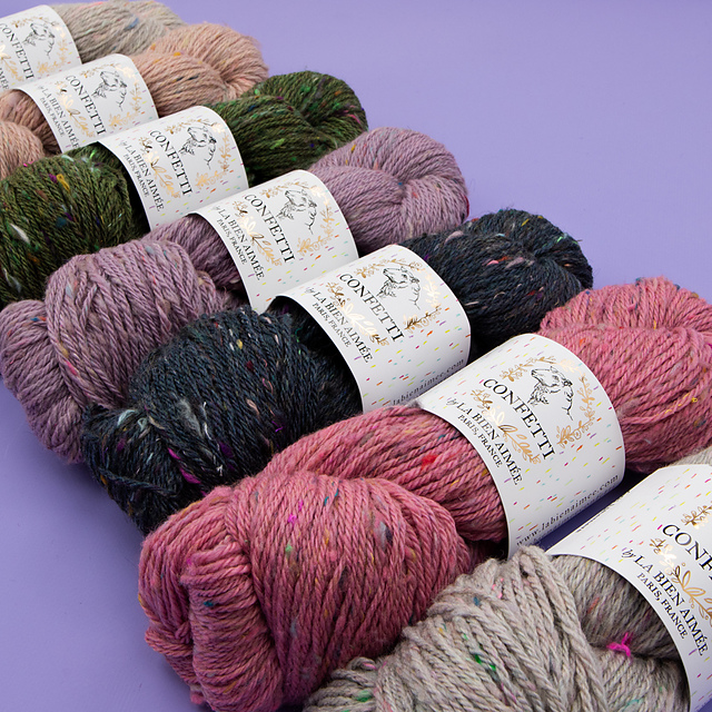 Ravelry: La Bien Aimée Confetti
