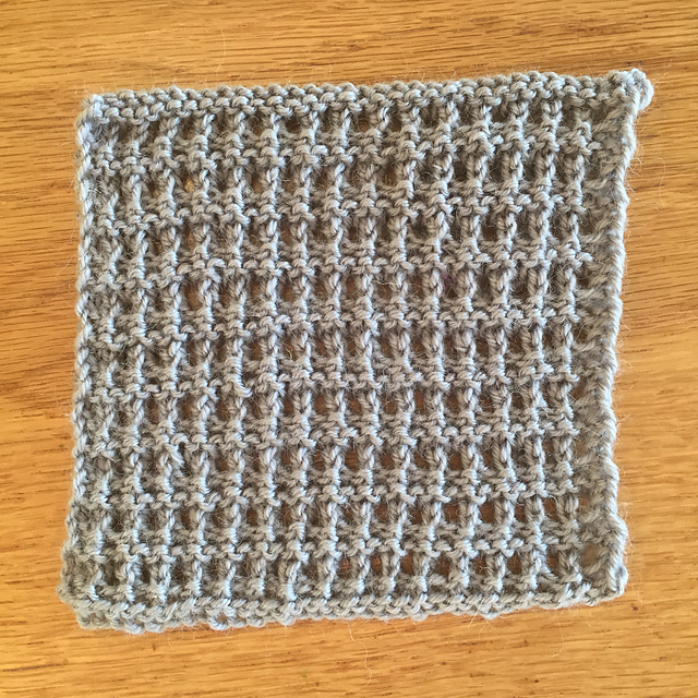 Ravelry: Open Check Stitch Square pattern by DeAgostini