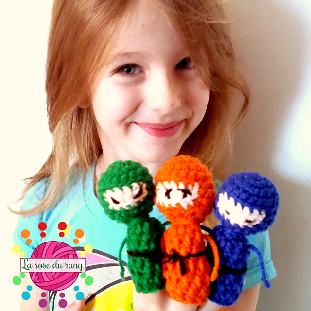 Ravelry: Ninja puppet pattern by Karine Larose