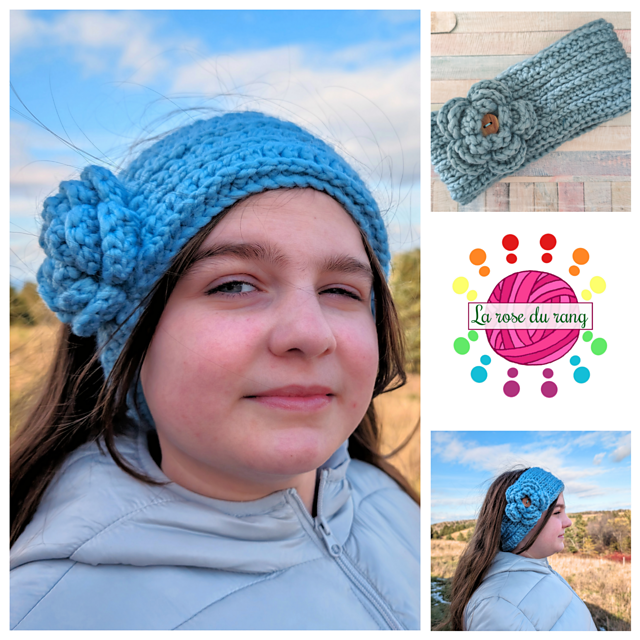 Ravelry: Chloe's headband pattern by Karine Larose
