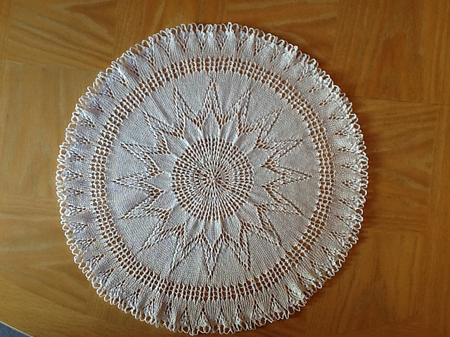 Ravelry: Sixteen-pointed Star Doily 6 pattern by Knitting Fool