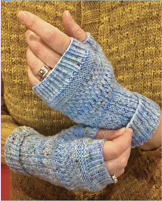 Ravelry: Wending Way Fingerless Mitts pattern by Ladianne Henderson