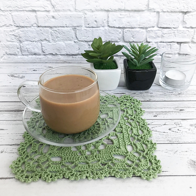 Ravelry: Crista coaster pattern by LadushkaCrochet