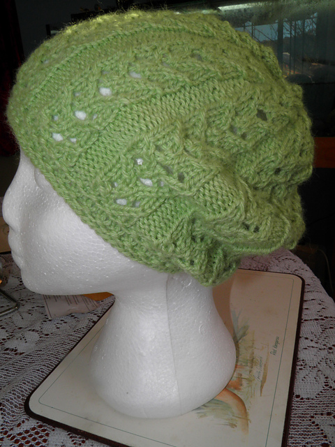 Ravelry: Hoop Ribs Lacy Hat pattern by Thru The Loops