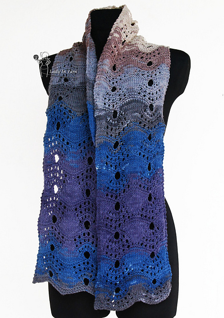 Ravelry: Royal scarf pattern by Elzbieta Torenc