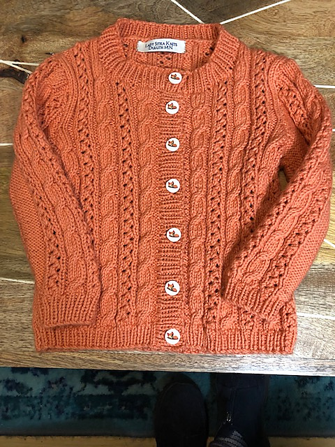 Ravelry: Cable and Lace Sweater pattern by Pat Bishop Carlson