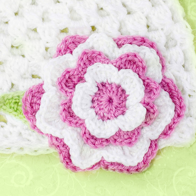 Ravelry: Multi Layered Flower Pattern pattern by Olivia Kent