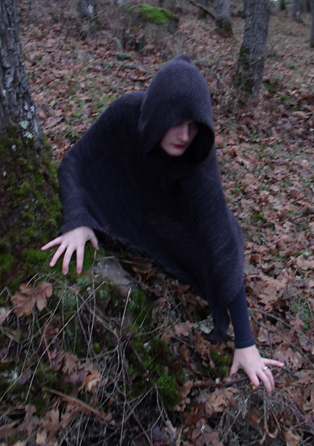 Ravelry: Wraith Poncho pattern by Abigail Phelps