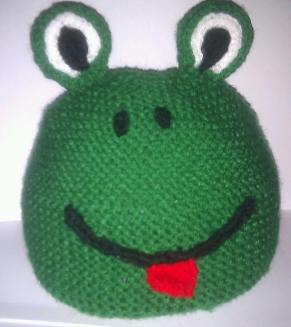 Ravelry: Baby Hat - Frog pattern by Rachel Murray