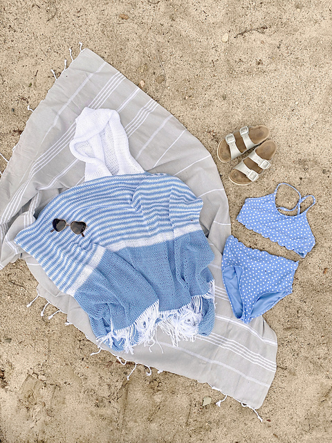 Ravelry: Blair Beach Poncho pattern by Lakeside Loops