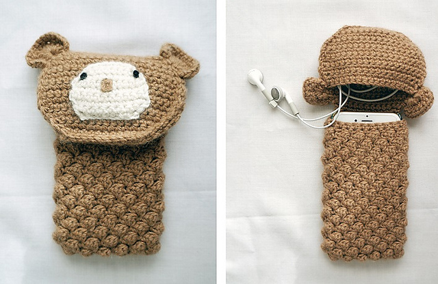 Ravelry: Smartphone case pattern by Lanecardate Hand Knitting