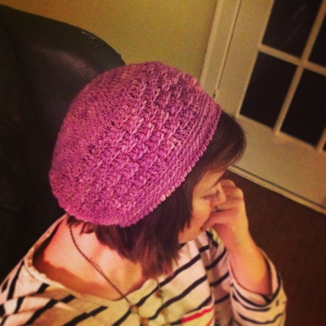 Ravelry: Textured Tam pattern by Leslie Rueff