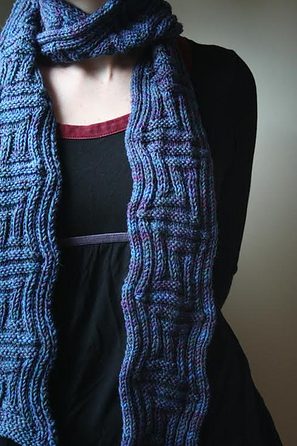 Ravelry: Mabel's Scarf pattern by Larissa Brown