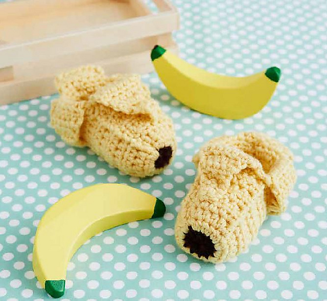 Ravelry: Banana Slippers pattern by Patricia Castillo