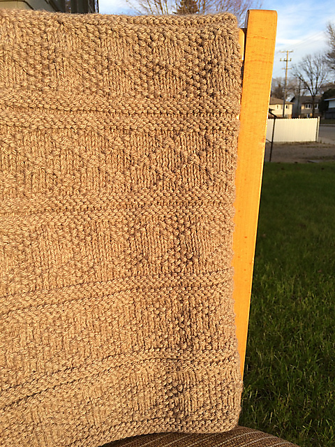 Ravelry: Guernsey Style Baby Blanket pattern by Kate McDaid