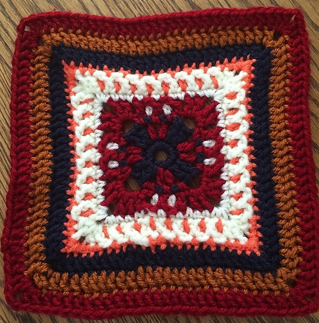 Ravelry: Winter Wonder Granny Square pattern by Julie A Bolduc