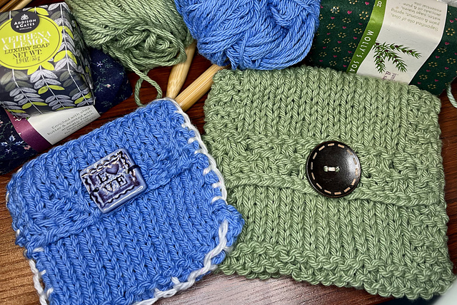 Ravelry: Soap Holder and Scrubby pattern by Laura Lawrence-Mobbs