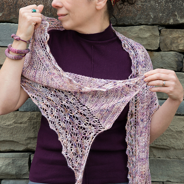 Ravelry: Sprang Scarf pattern by Laura Nelkin