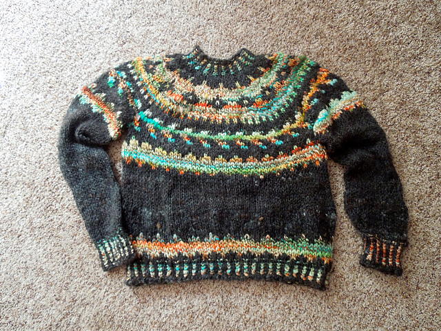 Ravelry: LauraSpinner's Wise Owl Fair Isle Pullover