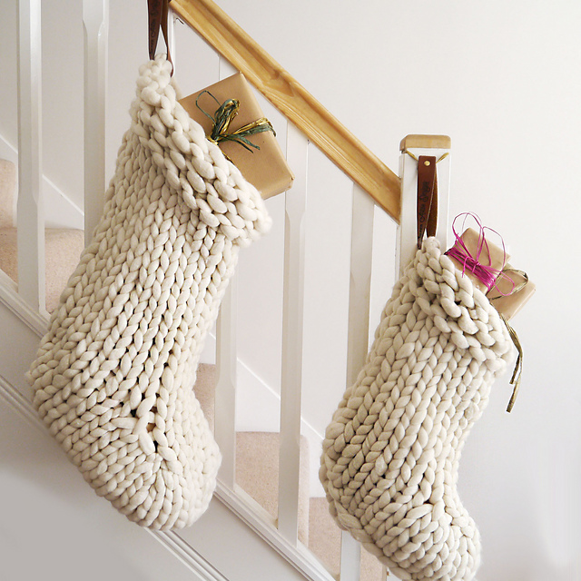 Ravelry: Jumbo Stockings pattern by Lauren Aston Designs