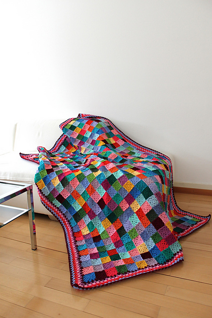 Ravelry: Laureus' patchwork granny squares
