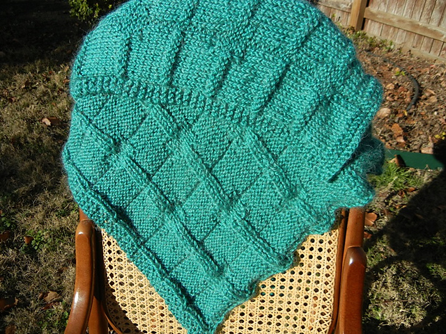 Ravelry: Reversible Blocks Throw pattern by Laurie Beardsley