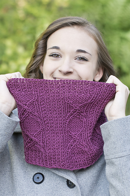 Ravelry: Eye Spy Cowl pattern by Laurie Beardsley