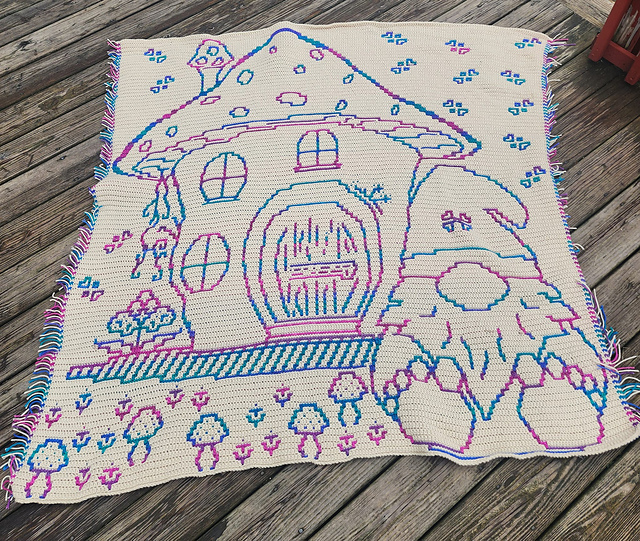 Ravelry: Gnome Place Like Home Mosaic pattern by Lynette Kosar