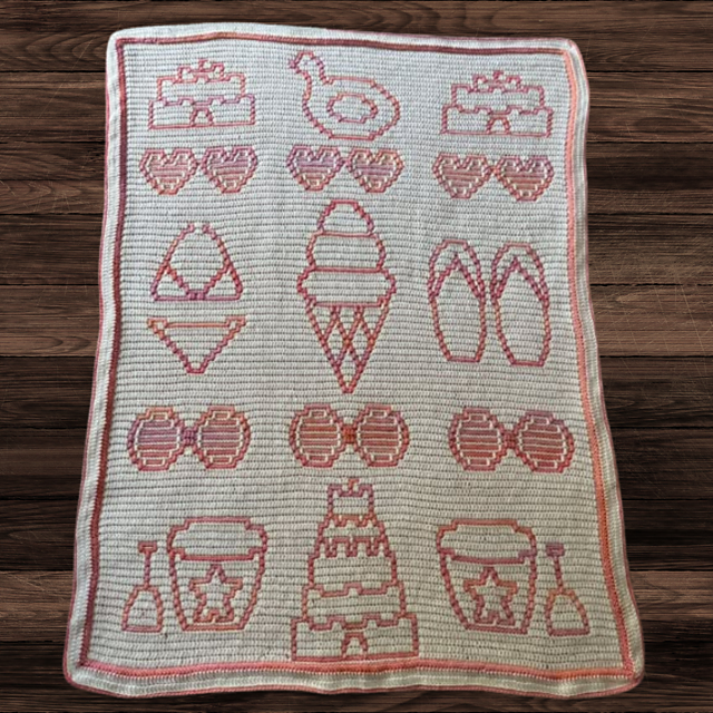 Ravelry: Debra's Mosaic Beach Vibes pattern by Lynette Kosar