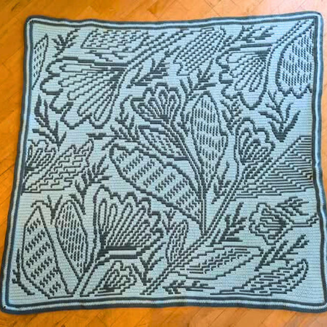 Ravelry: Beverly Mosaic Boho Flowers pattern by Lynette Kosar