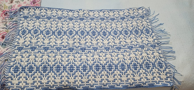 Ravelry: Gretchen's Spring Garden Lapghan pattern by Lynette Kosar
