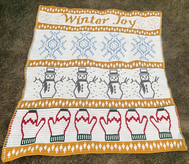 Ravelry: Aurora's Feeling Frosty Mosaic pattern by Lynette Kosar