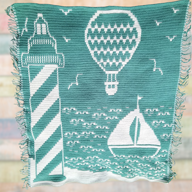 ocracoke lighthouse crochet pattern