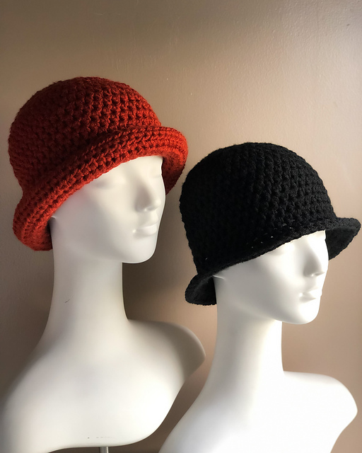 Ravelry: Chunky Roll Brim or Flat Brim Bucket Hat pattern by Patricia ...
