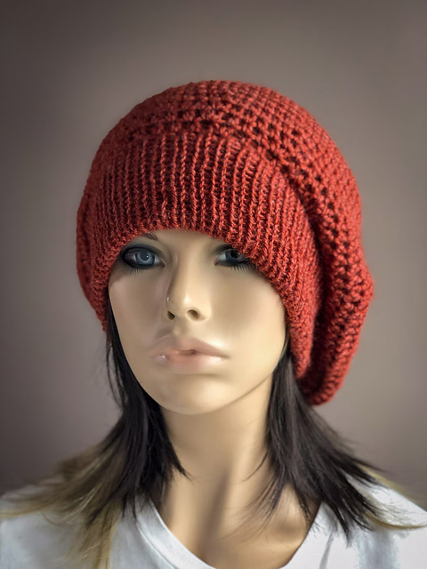 Ravelry: Stretchy Brim Beret pattern by Patricia Hodson