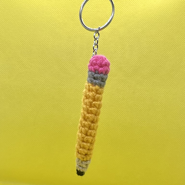 Ravelry: Pencil Keychain pattern by Margaret Theo