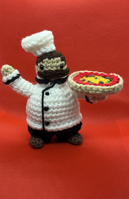 Ravelry: Linguine the Chef pattern by Margaret Theo