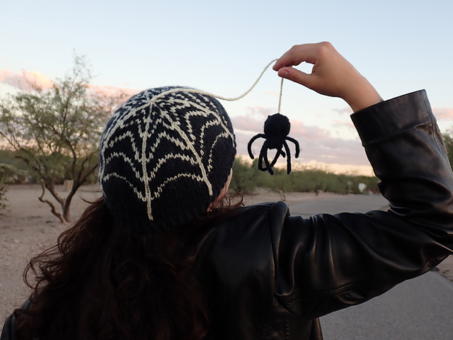 Ravelry: Spiderweb Hat pattern by LeafhopperKnits