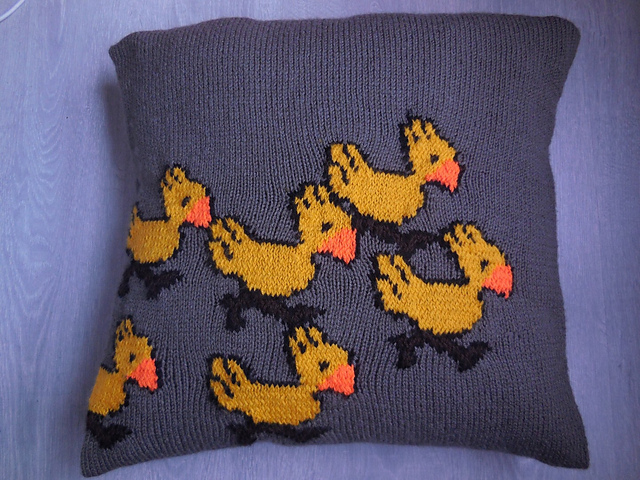 Ravelry: Chocobo Pillow Final Fantasy pattern by Simone B