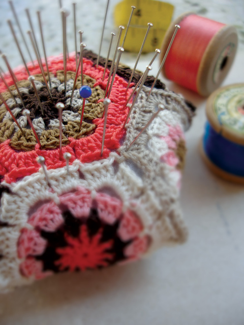Ravelry: Hexagon Pincushion pattern by Leanda Xavian