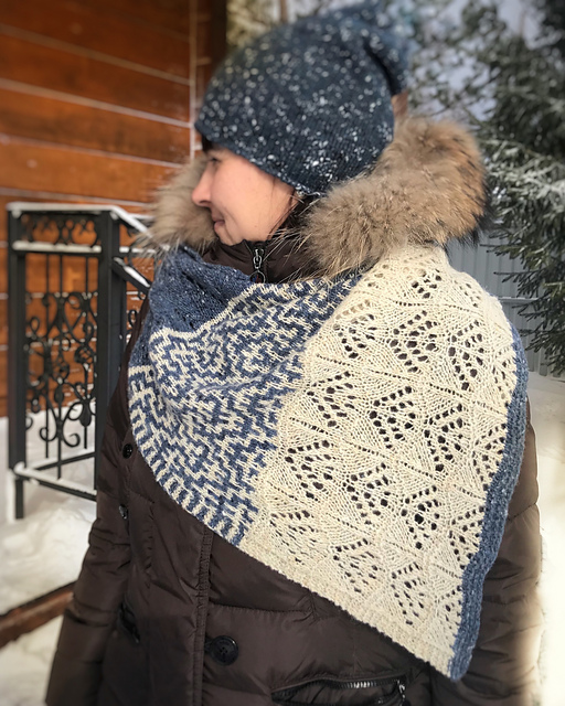 Ravelry: Sea Shawl pattern by Elena Lebedeva