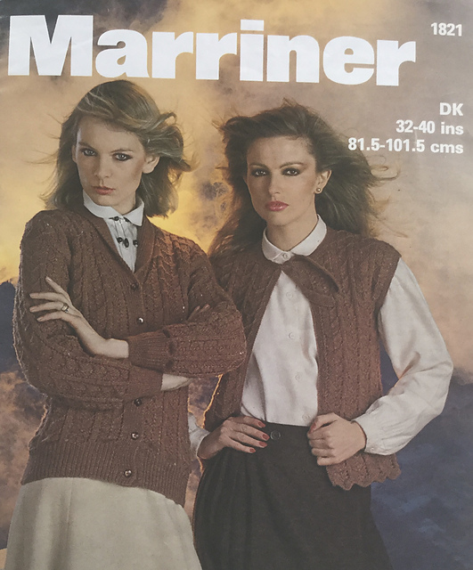 Ravelry: Waistcoat and Jacket pattern by Marriner Yarns