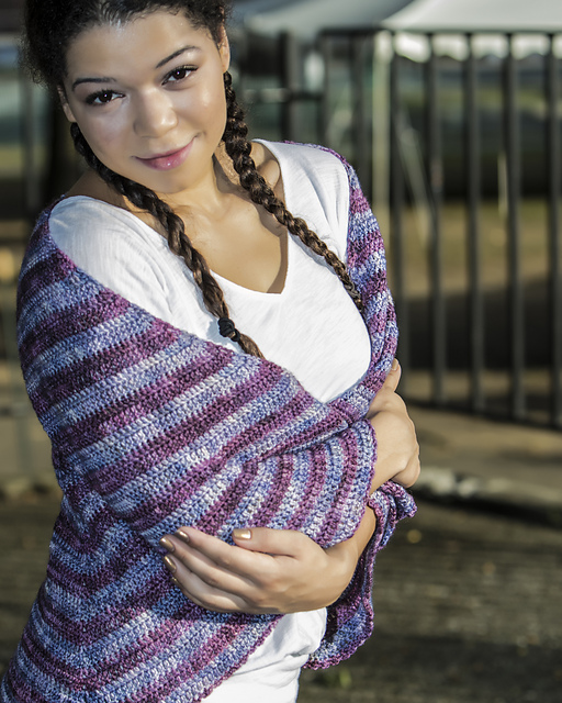 Ravelry: Two-Color Shawl pattern by Lindsey Stephens