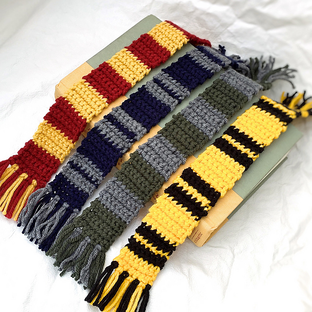 Ravelry: Harry Potter Inspired Bookmark pattern by Megan Meyer