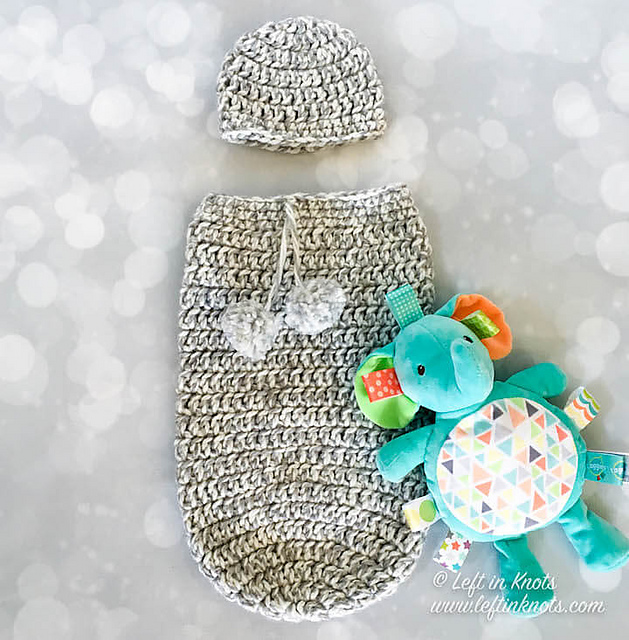 Ravelry: Baby Cocoon and Hat pattern by Megan Meyer