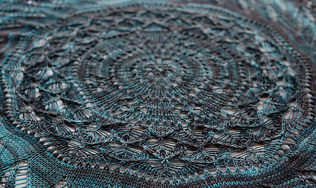 Ravelry: LeiLaure's Shipwreck shawl from the Midlands