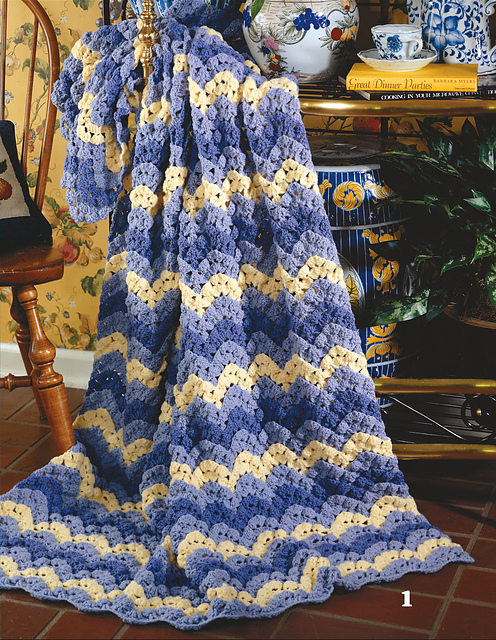 Ravelry: Summer Sky Ripple pattern by Carole Prior