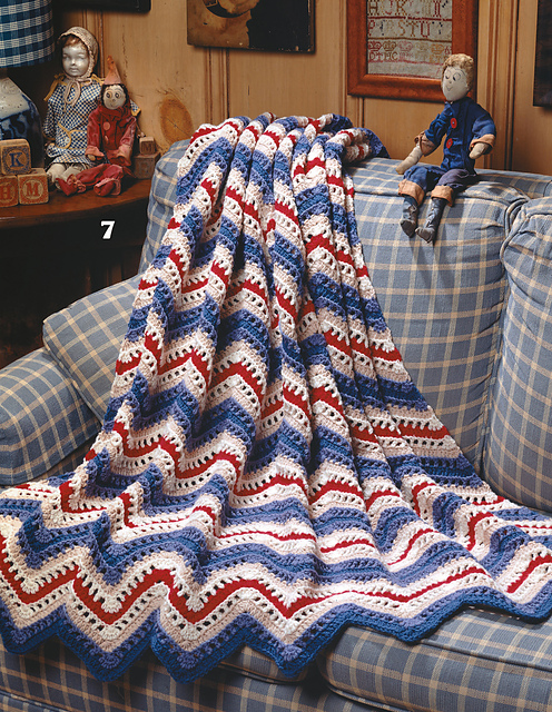 Ravelry: Colonial Ripple pattern by Carole Prior